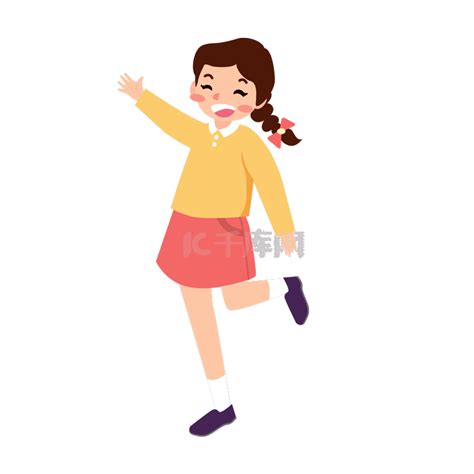 微笑女孩素材图片免费下载 千库网