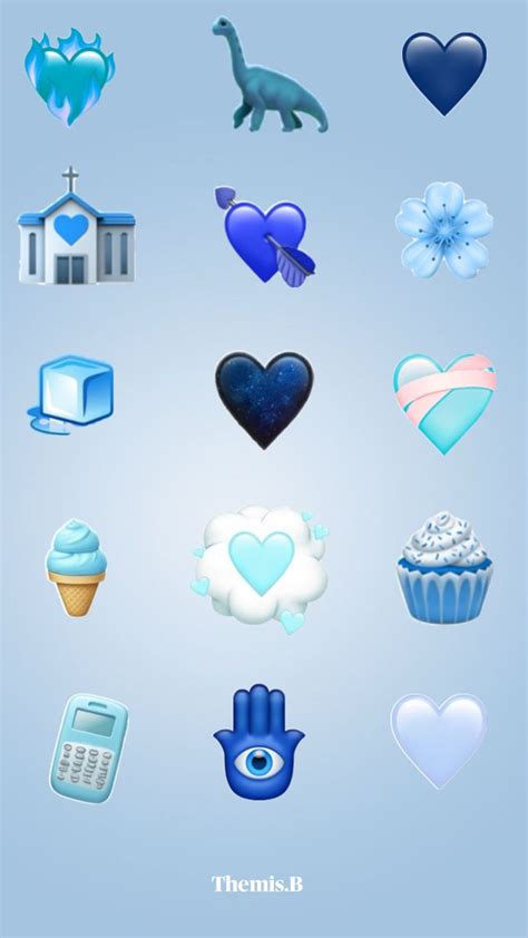 Emoji Ios18 Blue Sticker Tasarımı Ios Emoji