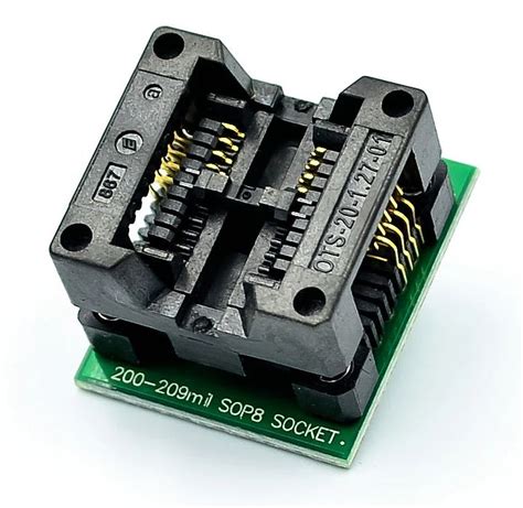 Ic Programmer Adapter Socket Sop 8 200mil Naar Dip 8 Domoticx