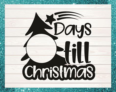 20 Days Until Christmas Svg Bundle Svg Cut Files Digital File