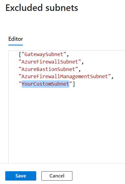 Manage Nsg Association On Subnets Via Azure Policy Microsoft