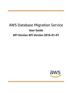 AWS Database Migration Service Docs Aws Amazon Com Aws Database