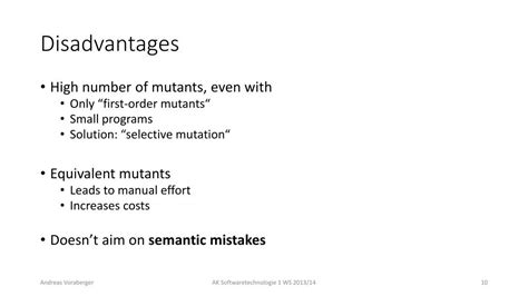 Ppt Semantic Mutation Testing Powerpoint Presentation Free Download Id2186354