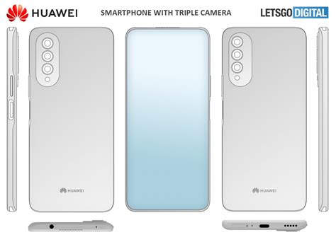 Huawei Patents A Smartphone With Under Display Selfie Camera Gsmarena Com News