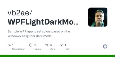 Github Vb2aewpflightdarkmode Sample Wpf App To Set Colors Based On The Windows 10 Light Or