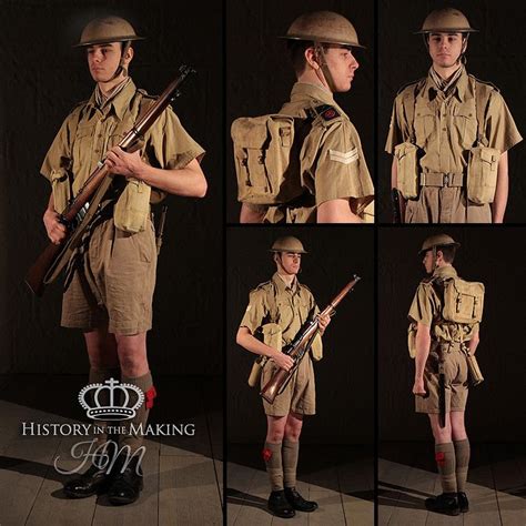 British Khaki Drill Tropical Uniform North Africa 1942 1943 Artofit