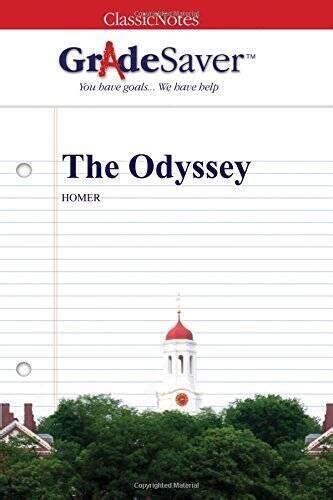 Gradesaver Tm Classicnotes The Odyssey Paperback By Wayne Teddy
