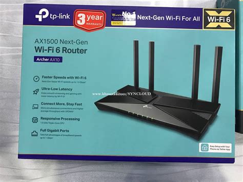 Tp Link Wifi Router Archer Ax Gigabit Price In Tuek L Ak Pir Tuol Kouk Phnom Penh