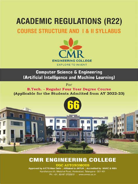 r22 cse aiml course structure syllabus pdf course credit curriculum