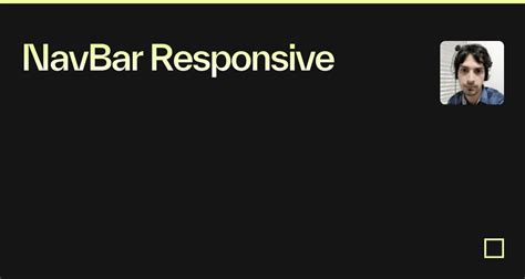 Navbar Responsive Codesandbox