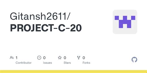Github Gitansh2611project C 20