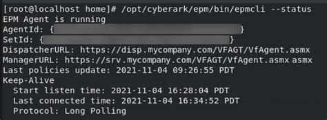 Linux Agent Commands