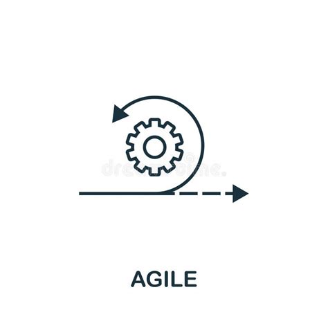 Agile Methodology Icon Simple Element From App Development Collection