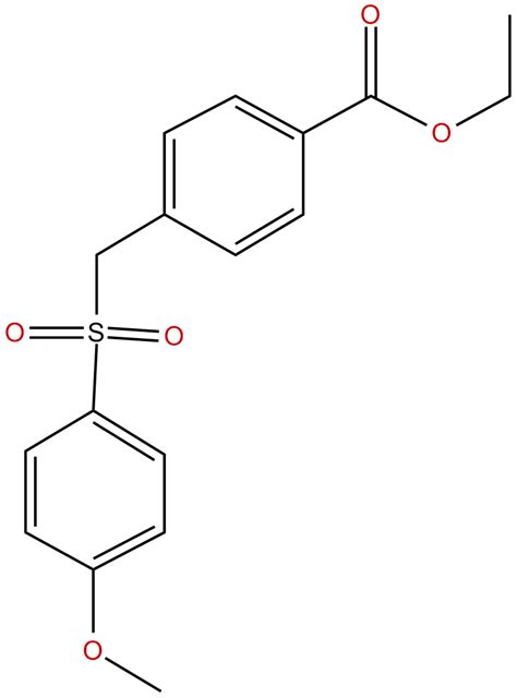 Ethyl 4 [ 4 Methoxyphenyl Sulfonyl Methyl]benzoate Critically Evaluated Thermophysical