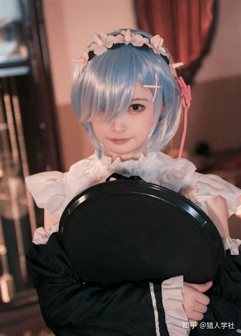 白莉爱吃巧克力 蕾姆女仆 cosplay美图 cos写真套图合集 知乎
