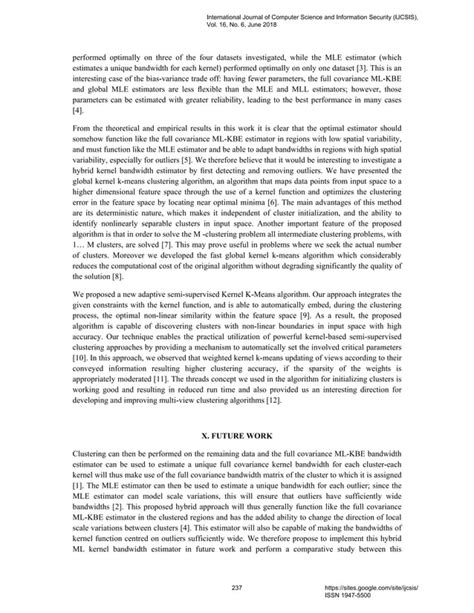 A Kernel Approach For Semi Supervised Clustering Framework For High Dimensional Data Pdf