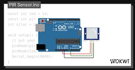 Pir O Wokwi Esp32 Stm32 Arduino Simulator