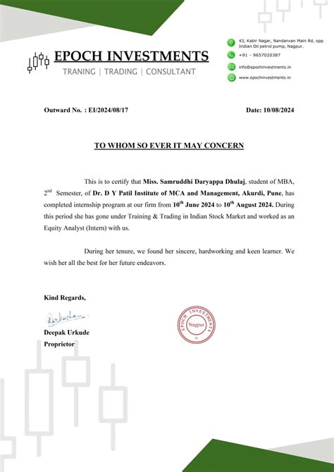 Internship Equityanalysis Finance Investment Epochinvestments