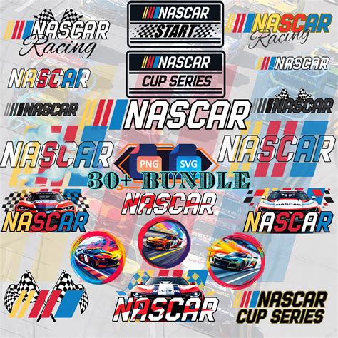 High Quality Nascar Logo Stock Car Racing Clipart Motorsport Vector