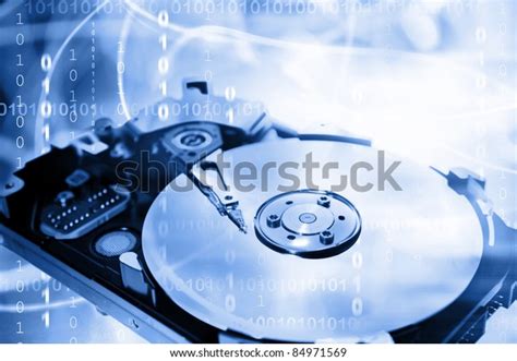 Computer Harddrive Binary Codes Stock Photo Shutterstock