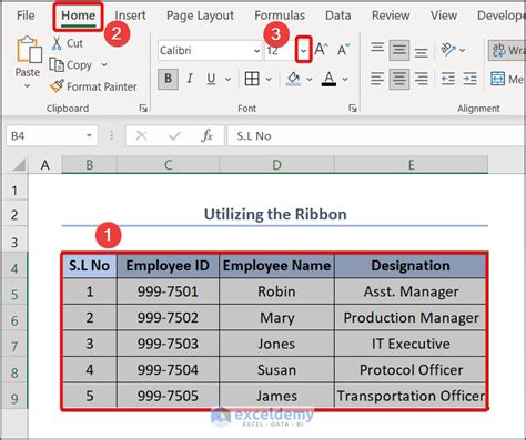 How To Change Font Size In Excel A Complete Guide ExcelDemy