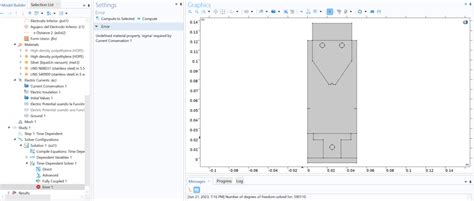 Help With A Comsol Simulation About Partial Discharges Electrical Tracking Across A Plate