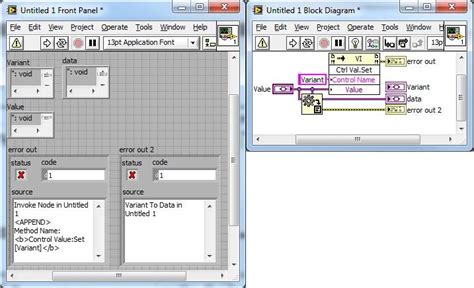 control value set fails for empty variant values labview bugs lava