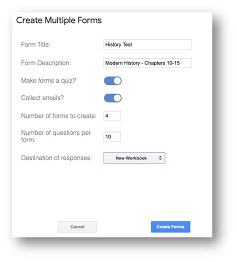 How It Works Form Generator