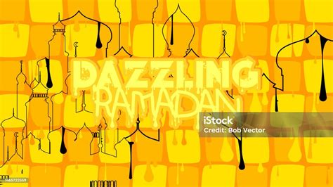 눈부신 라마단 낙서 태그 추상 현대 휴일 거리 예술 장식은 도시 그림 스타일로 수행됩니다 0명에 대한 스톡 벡터 아트 및 기타 이미지 Istock