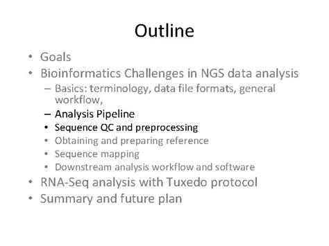 Introduction To Next Generation Sequencing Ngs Data Analysis