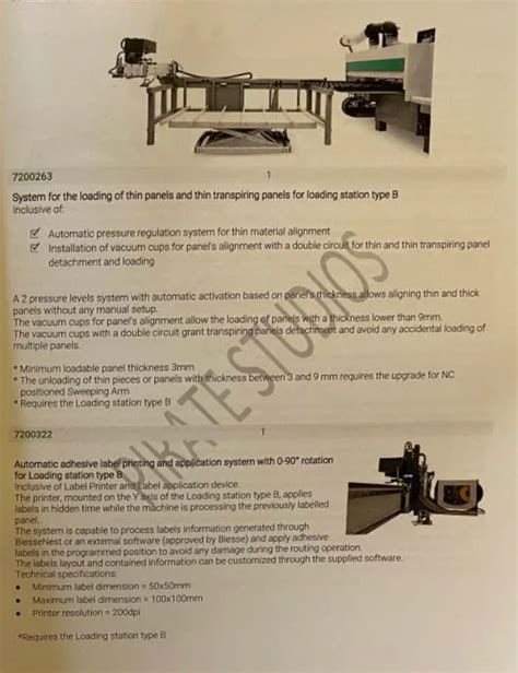 Biesse Rover A Ft 1224 Cnc Router As New Uk