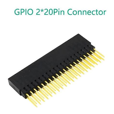 40pin Gpio Connector 2x20 Pin 40pin Extra Tall Female Stacking Header For Raspberry Pi A Pi