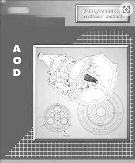 Ford Aod Transmission Service And Rebuild Manual Etsy