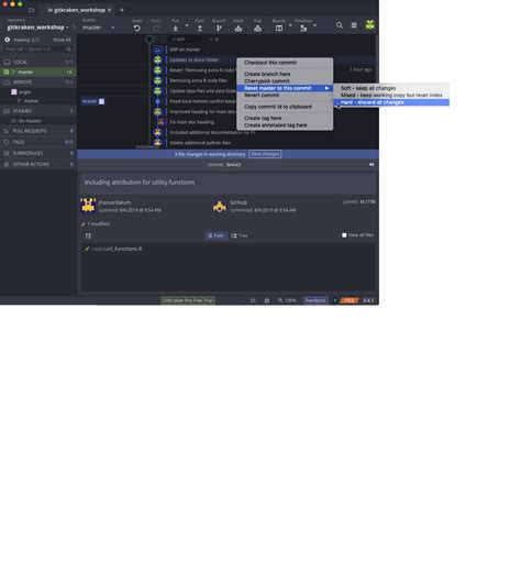 Working With Commits Versioningdatascripts