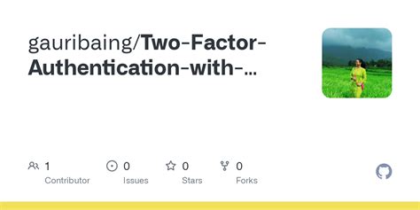 GitHub Gauribaing Two Factor Authentication With Google Authenticator