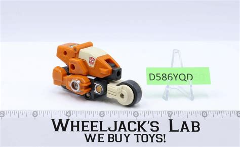 Afterburner Computron 1987 Vintage Hasbro G1 Transformers Action Figure Wheeljacks Lab