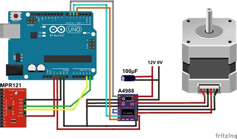 Schrittmotor Ansteuern Mit Arduino A4988 Arduino