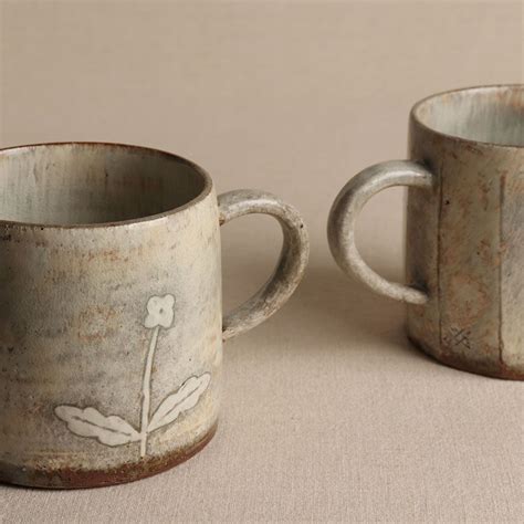 김상만 면취 상감 철화 머그 열매달 도자기 머그컵 Diy 도자기 도자기 머그잔