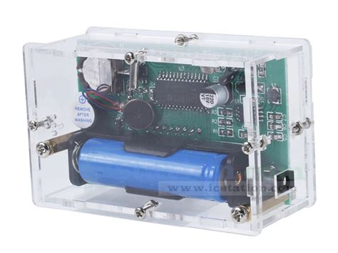 DIY Kit Bit Digital Electronic Clock With Red LED Date Time Temperature Alarm Clock