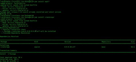 Configure Yum Server In Centos Step By Step Yum Repository Linux Package Manager