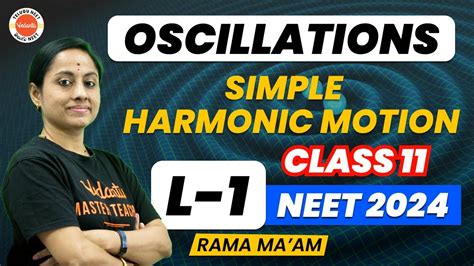 Oscillations Shm Class 11 Physics Part 1 Neet Physics Neet 2024