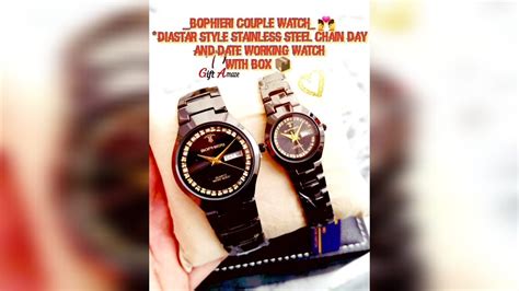 BOPHIERI Couple Watch - YouTube