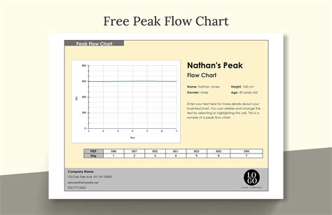 Peak Flow Chart In Excel Google Sheets Download Template Net