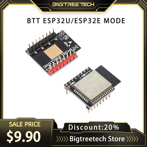 bigtreetech b esp32u esp32e mode bluetooth wireless wifi module for