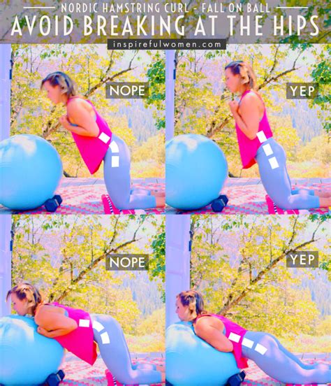 Beginner Nordic Hamstring Curl At Home Inspireful Women