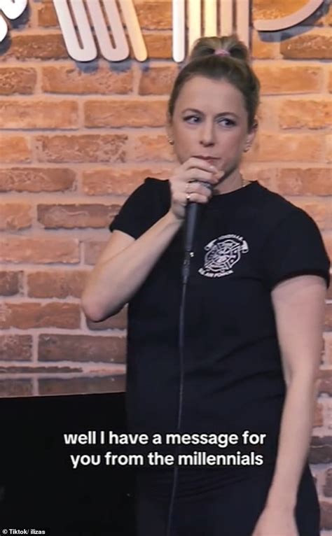 Millennial Comedian Iliza Schlesinger Launches Into Unhinged Rant About Gen Z During Stand Up