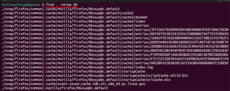 Why Does Find Mtime 1 Only Return Files Older Than 2 Days Its Linux Foss