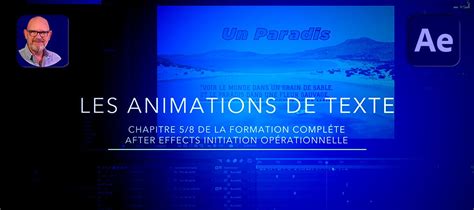 tuto les animations de texte dans after effects 5 8 sur
