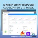 Jual Source Code CodeIgniter Aplikasi Web E Arsip Surat Disposisi