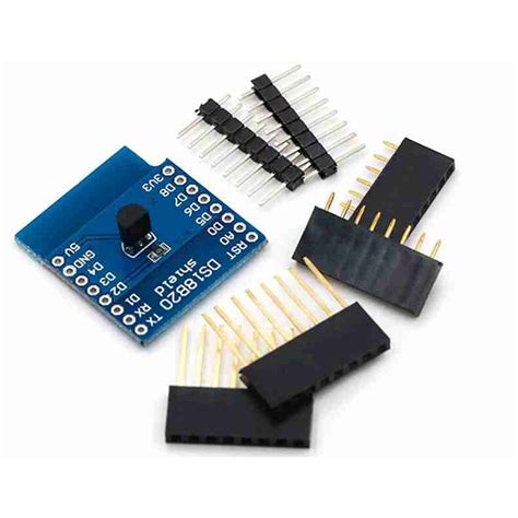Shield Temperatura DS18B20 Wemos D1 Mini ESP8266 WiFi Arduino Pronta